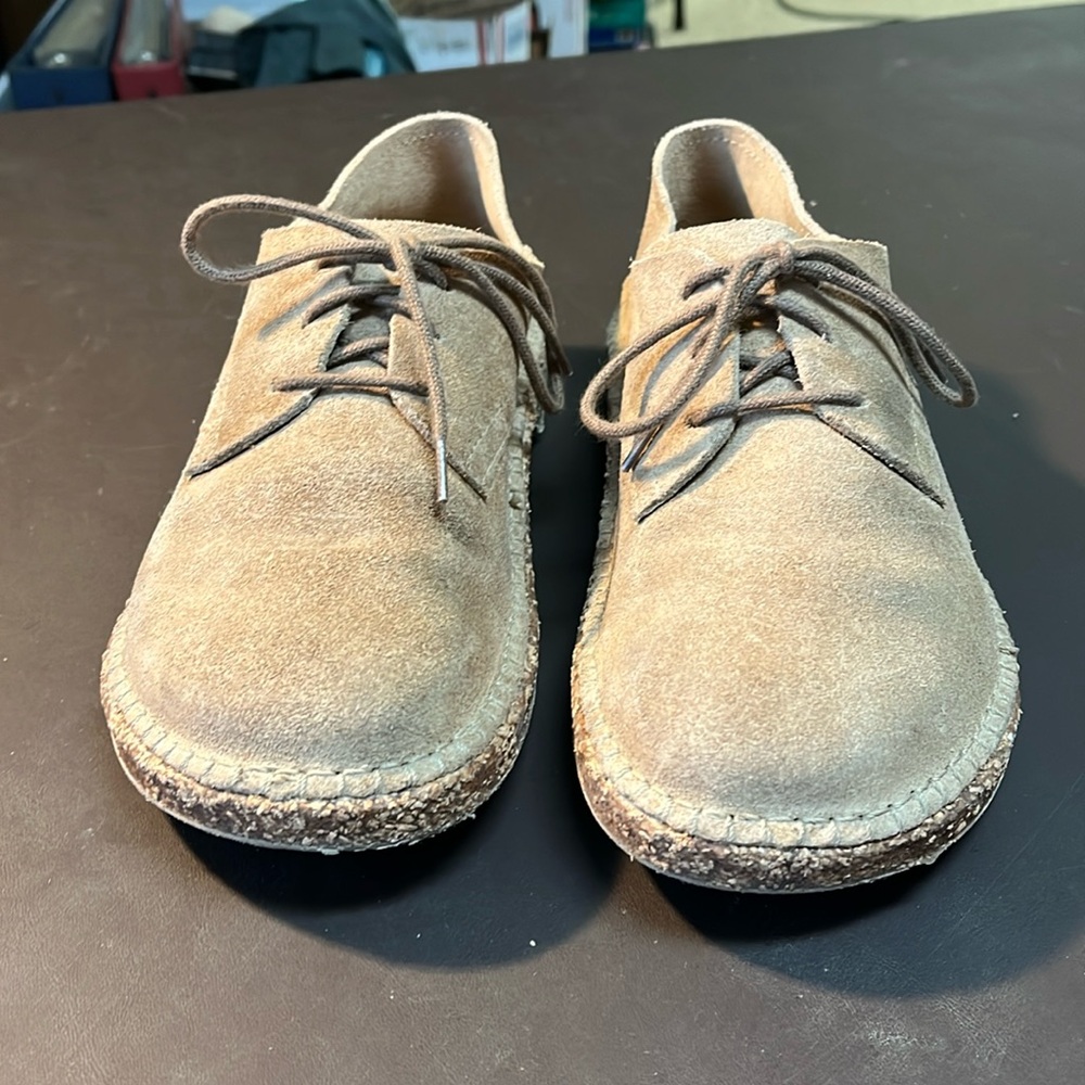 Birkenstock Gary 38 Women’s 7 Men’s 5 Suede Leather S… - Gem